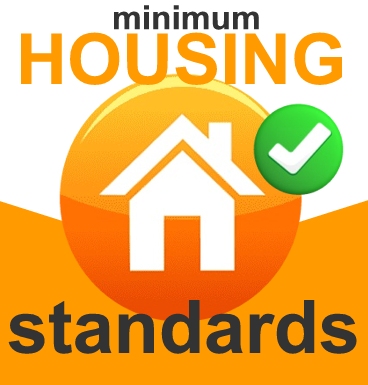 MINIMUM HOUSING STANDARDS - Local Agent - we know here